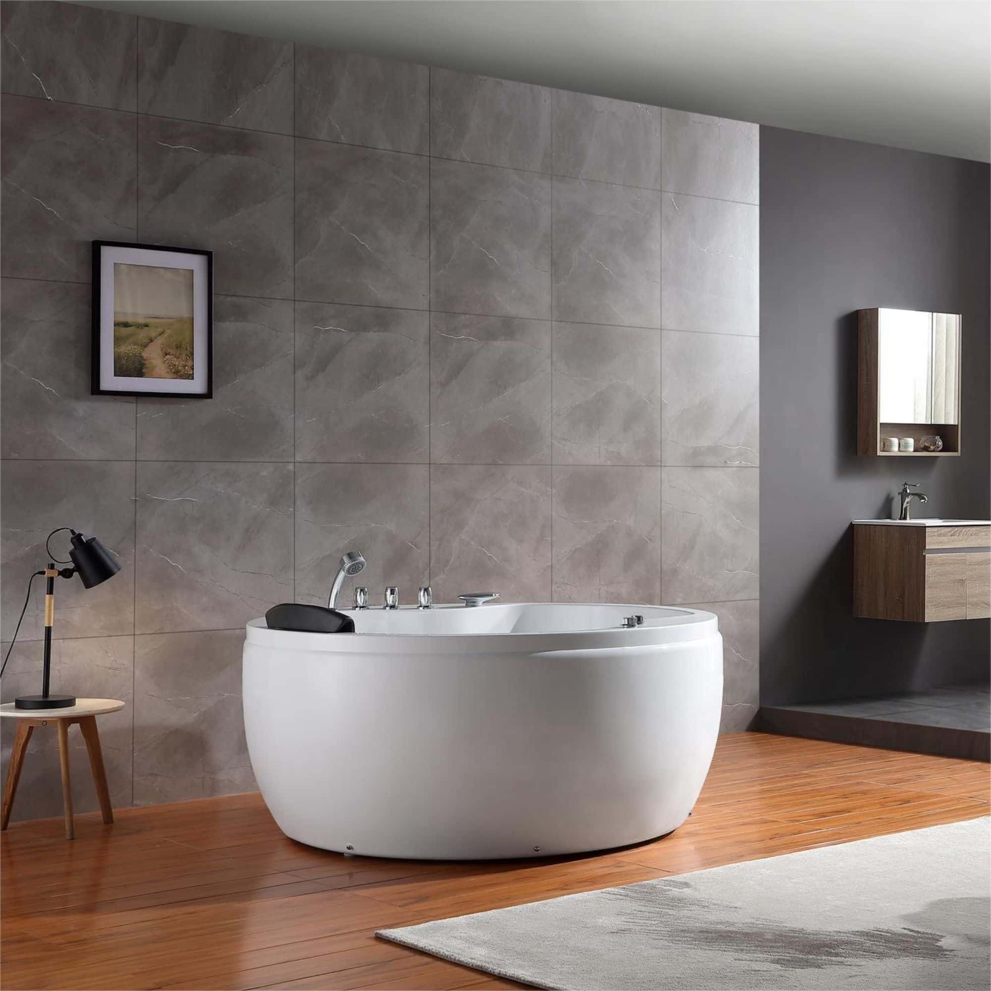 Enjoy the Perfect Soak with a Well-Designed Round Jetted Tub – ibathtub