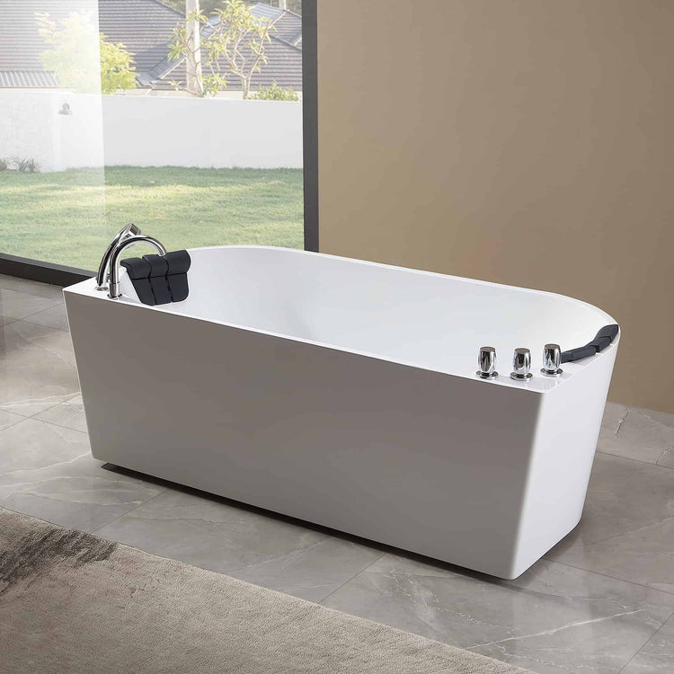 Escape To Serenity With Our 71-Inch Modern Whirlpool Tub – ibathtub