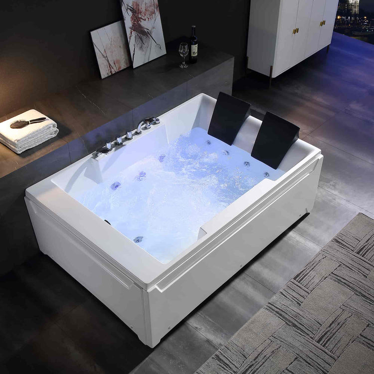 Relaxing Together: The Best 2 person Whirlpool Tub for Couples – ibathtub