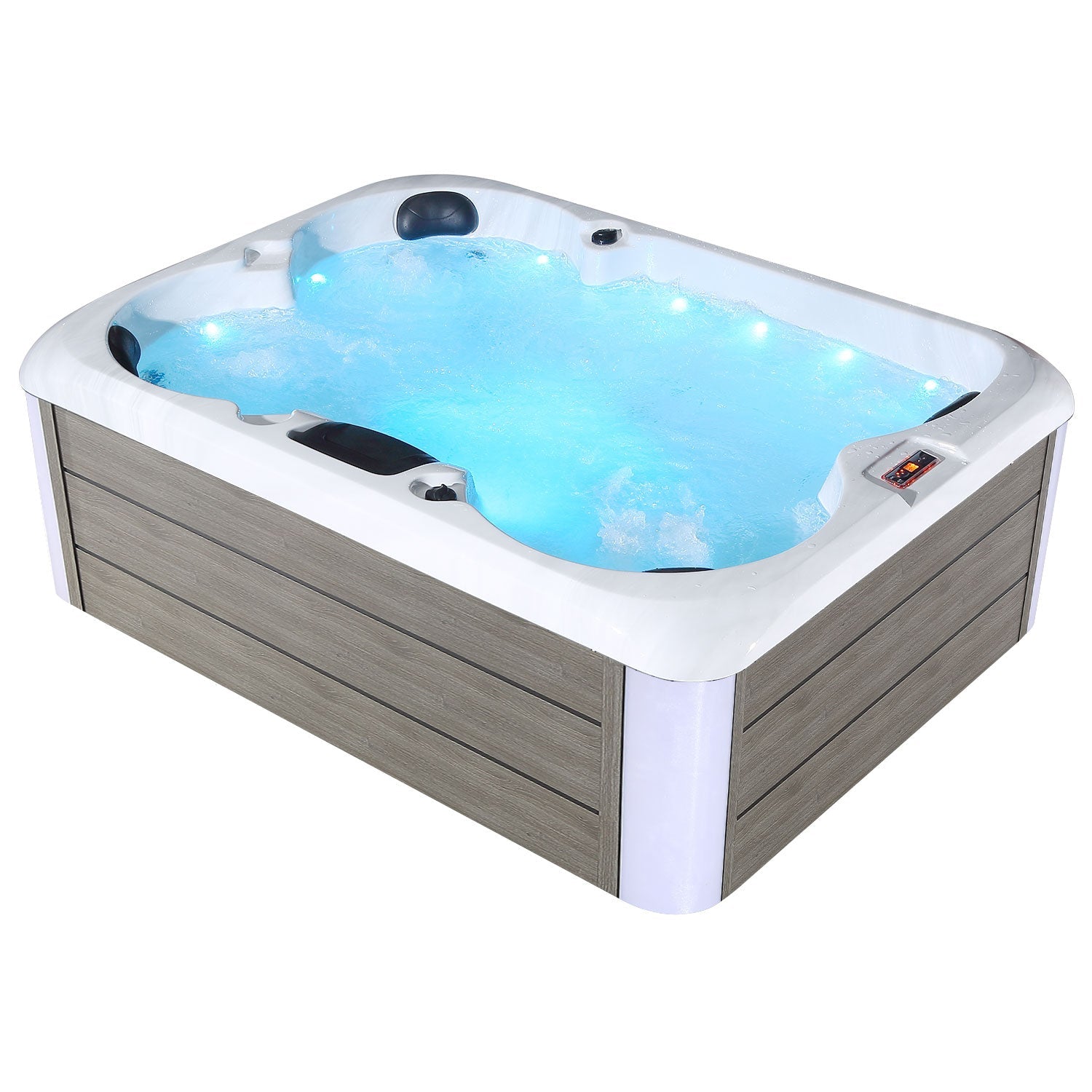 Empava 4 Person Outdoor Large Hot Tub | Maximizing Comfort – ibathtub